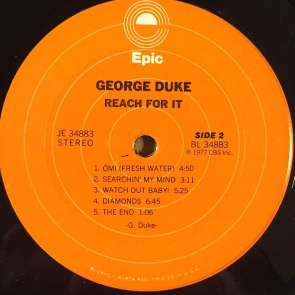 Vinyl Records | Media | George Duke Reach For It Vinyl Records | Poshmark